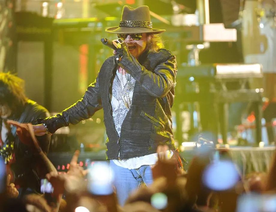 Обвиниха фронтмена на Guns N' Roses Аксел Роуз в сексуално насилие ...